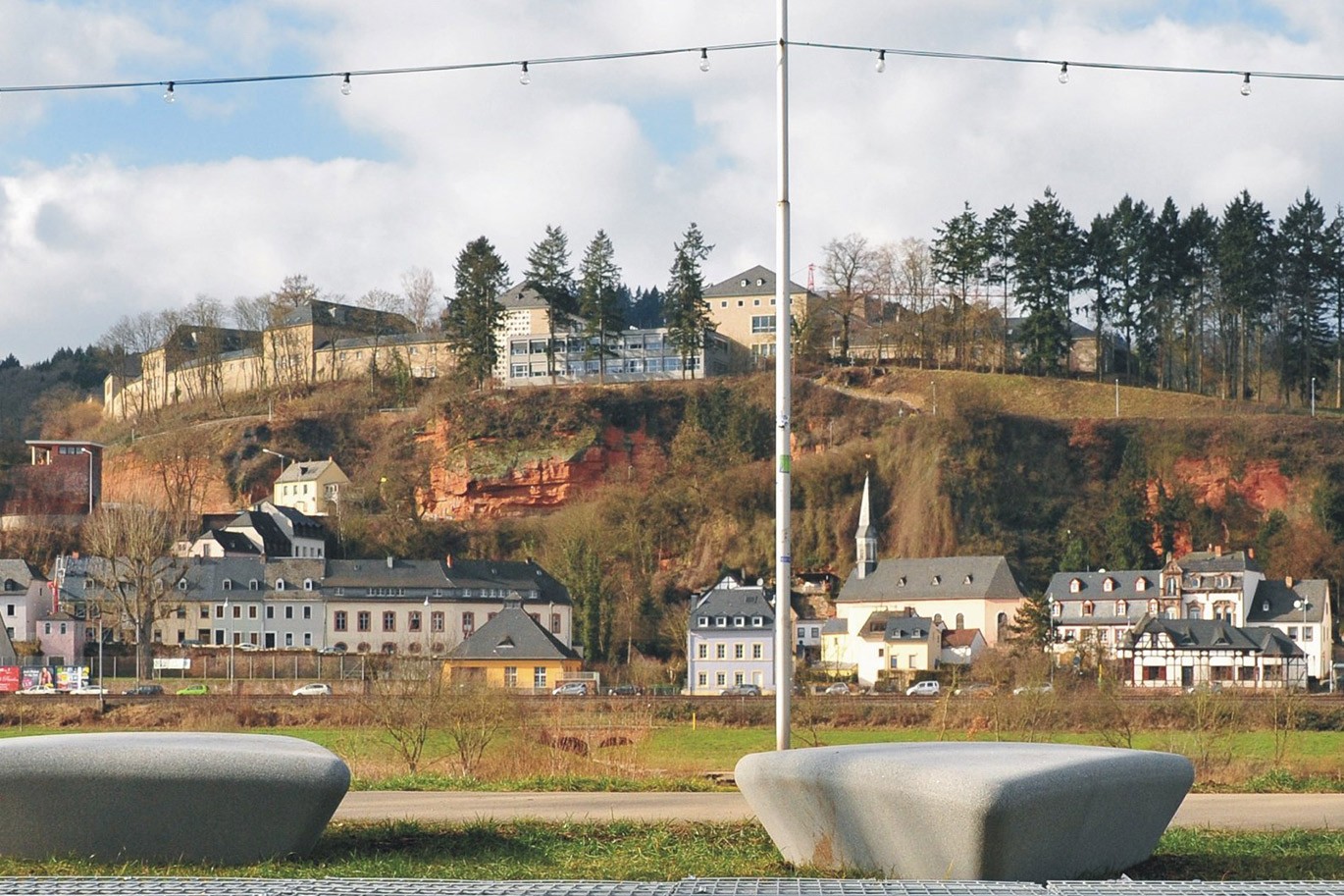 Extasi - Banc sans dossier | Openspace - Fabricant de mobilier urbain ...