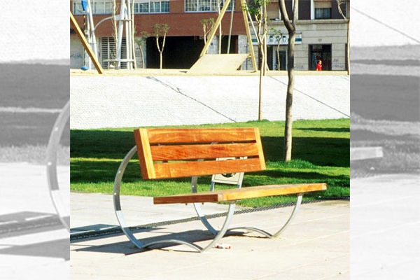 G Banco - Banc avec dossier | Openspace - Fabricant de mobilier urbain ...